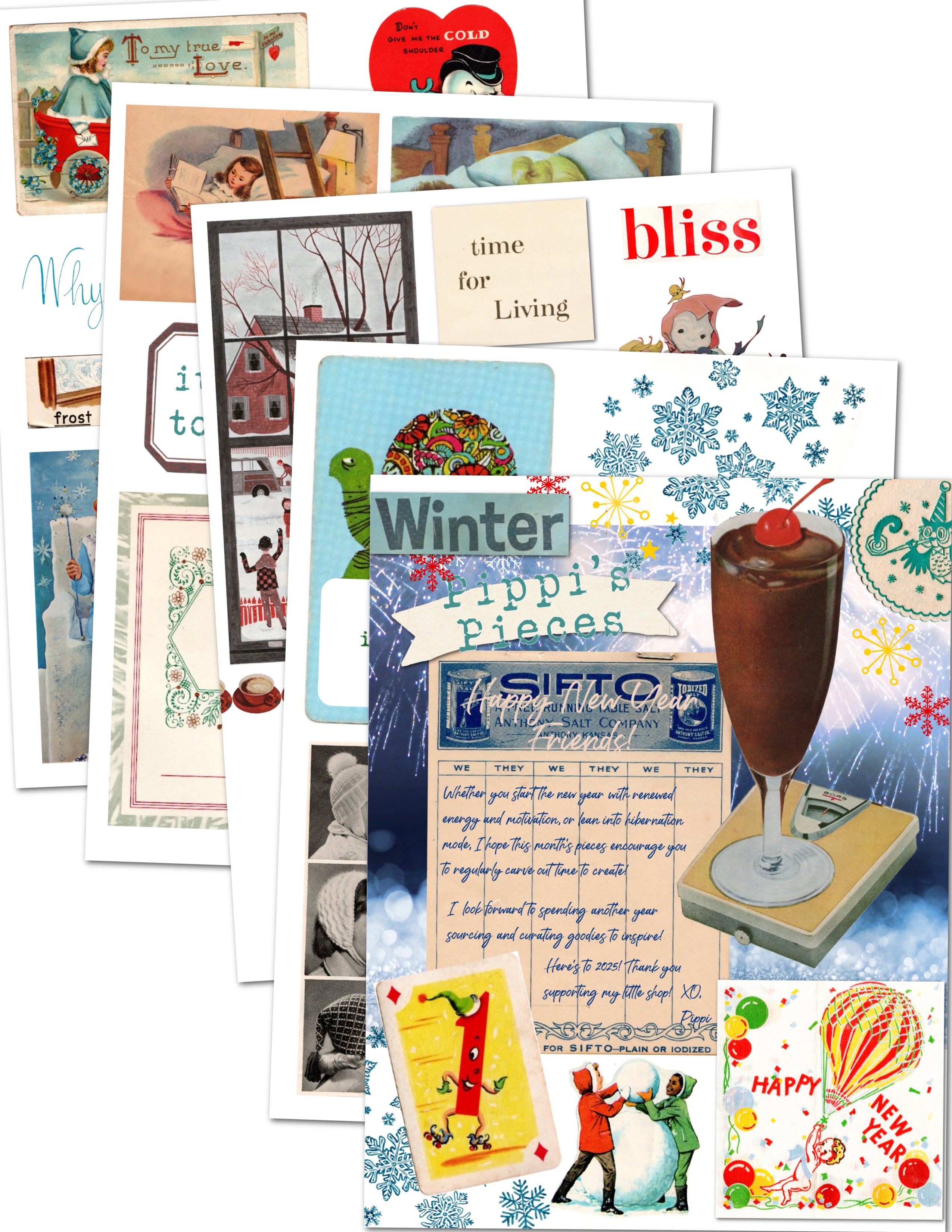 Pippi's Pieces: January 2025 edition digital download printable ...