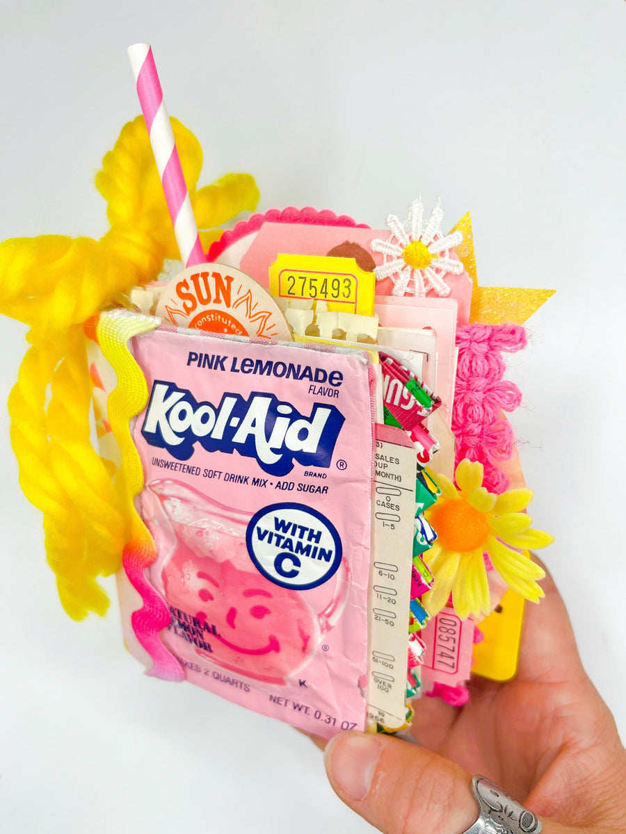Vintage Kool Aid packet handmade journal – PaperPippi